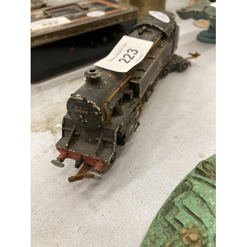 A VINTAGE METAL STEAM LOCO, 80054, BRITISH RAILWAYS