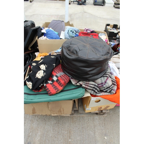 A LARGE ASSORTMENT OF VARIOUS CLOTHES