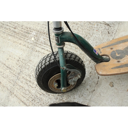 A GO PED PETROL ENGINE SCOOTER