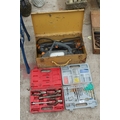 AN ASSORTMENT OF TOOLS TO INCLUDE A ELU ELECTRIC WOOD PLANER AND A ...