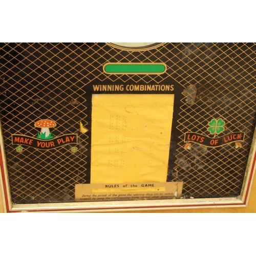 A VINTAGE ROTAMINT LUXUS ARCADE MACHINE