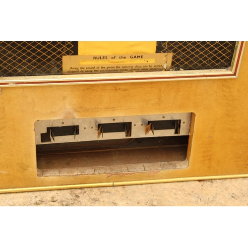 A VINTAGE ROTAMINT LUXUS ARCADE MACHINE