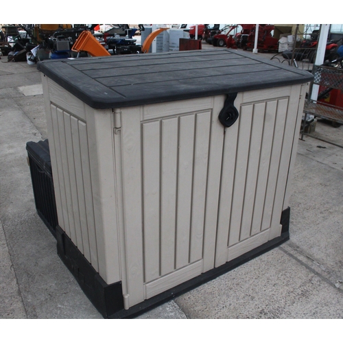 2 PLASTIC GARDEN BOXES + VAT