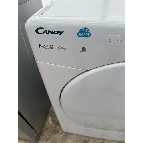 A CANDY SMART TOUCH 8KG DRYER