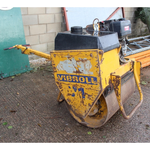 VIBROLL PEDISTRAIN ROLLER NEW ENGINE 12 MONTHS AGO. NO VAT