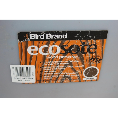 DRUM OF ECOSOTE DARK NO VAT