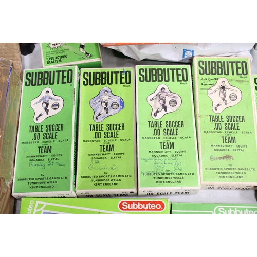 A LARGE COLLECTION OF SUBBUTEO ITEMS TO INCLUDE TEAMS - NOT ALL ARE ...