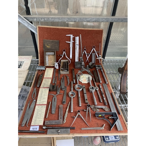 A LARGE QUANTITY OF PRECISION ENGINEERING TOOLS TO INCLUDE CALIPERS AND ...