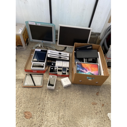 A LARGE QUANTITY OF APPLE ITEMS TO INCLUDE WATCHES, AIR PODS, IPADS AND ...