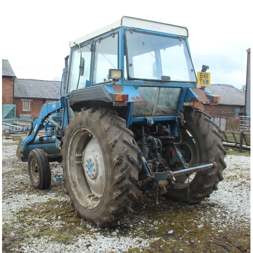 A FORD 5610 2 WD TRACTOR WITH TANCO 978 FORE END LOADER B411 TNW 5088 ...