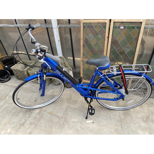 AN ESWIFT ELIFE ELECTRIC BIKE IN VERY GOOD CONDITION COMPLETE WITH KEY ...