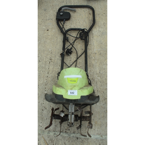 AN ELECTRIC ROTAVATOR IN WORKING ORDER NO VAT