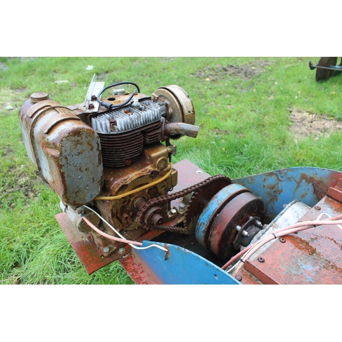 A RANSOME CRAWLER WITH KOHLER 14 HP ENGINE NO VAT