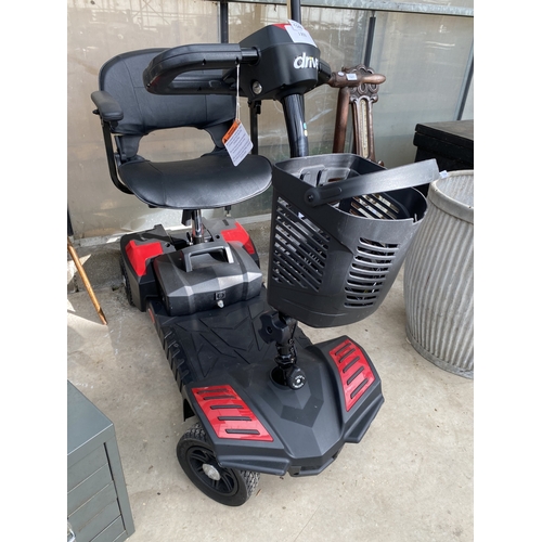 A DRIVE MOBILITY SCOOTER COMPLETE WITH TWO KEYS, CHARGER AND MANUAL IN ...