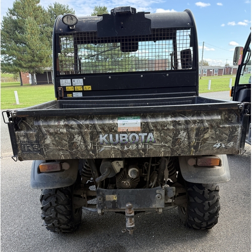A KUBOTA RTV X900 DIESEL ROUGH TERRAIN VEHICLE 2125 HOURS LEFT HAND ...