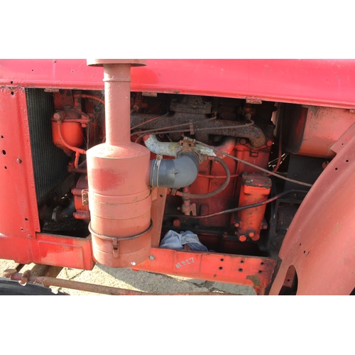 A DAVID BROWN CROP MASTER DIESEL, STARTS AND RUNS. AN UNFINISHED ...