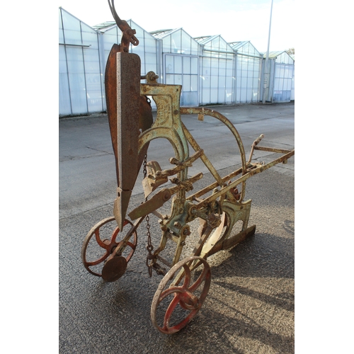 A RANSOMES RLB BALANCE PLOUGH NO VAT