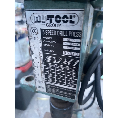 A NUTOOL PILLAR DRILL