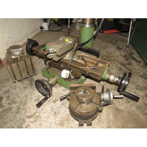 ALPINE RF-20 DRILLING/MILLING MACHINE COMPLETE WITH DIVIDING HEAD AND ...