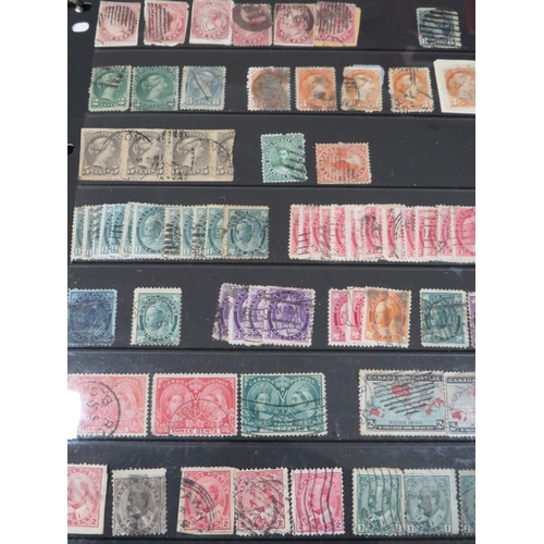 A STAMP COLLECTION TO INCLUDE FIVE LARGE STAMP ALBUMS / STOCK BOOKS ...