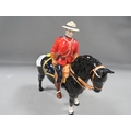 A Beswick Canadian Mountie - small chip to rim of hat