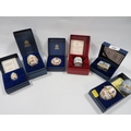 Seven Halcyon Days trinket boxes to include egg shaped examples