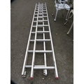 A double aluminium clima ladder