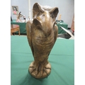 A CONTEMPORARY LARGE WALLYBIRD GROTESQUE STONE BIRD, H 47 cm