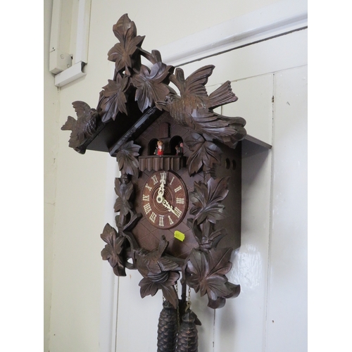 A large cuckoo clock