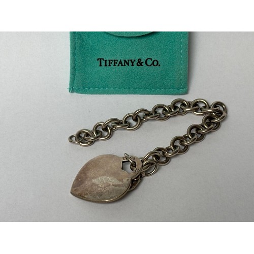 TIFFANY & Co SILVER 925 BRACELET WITH 'Please Return To Tiffany & Co ...