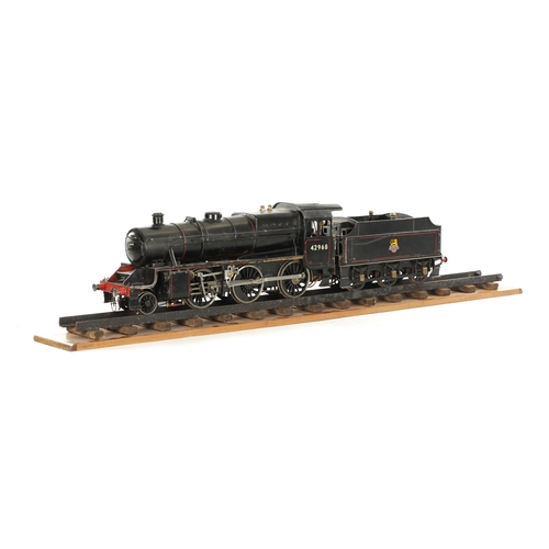 A 3.5 INCH GAUGE LIVE STEAM SCRATCH BUILT 2-4-0 STEAM LOCOMOTIVE WITH ...
