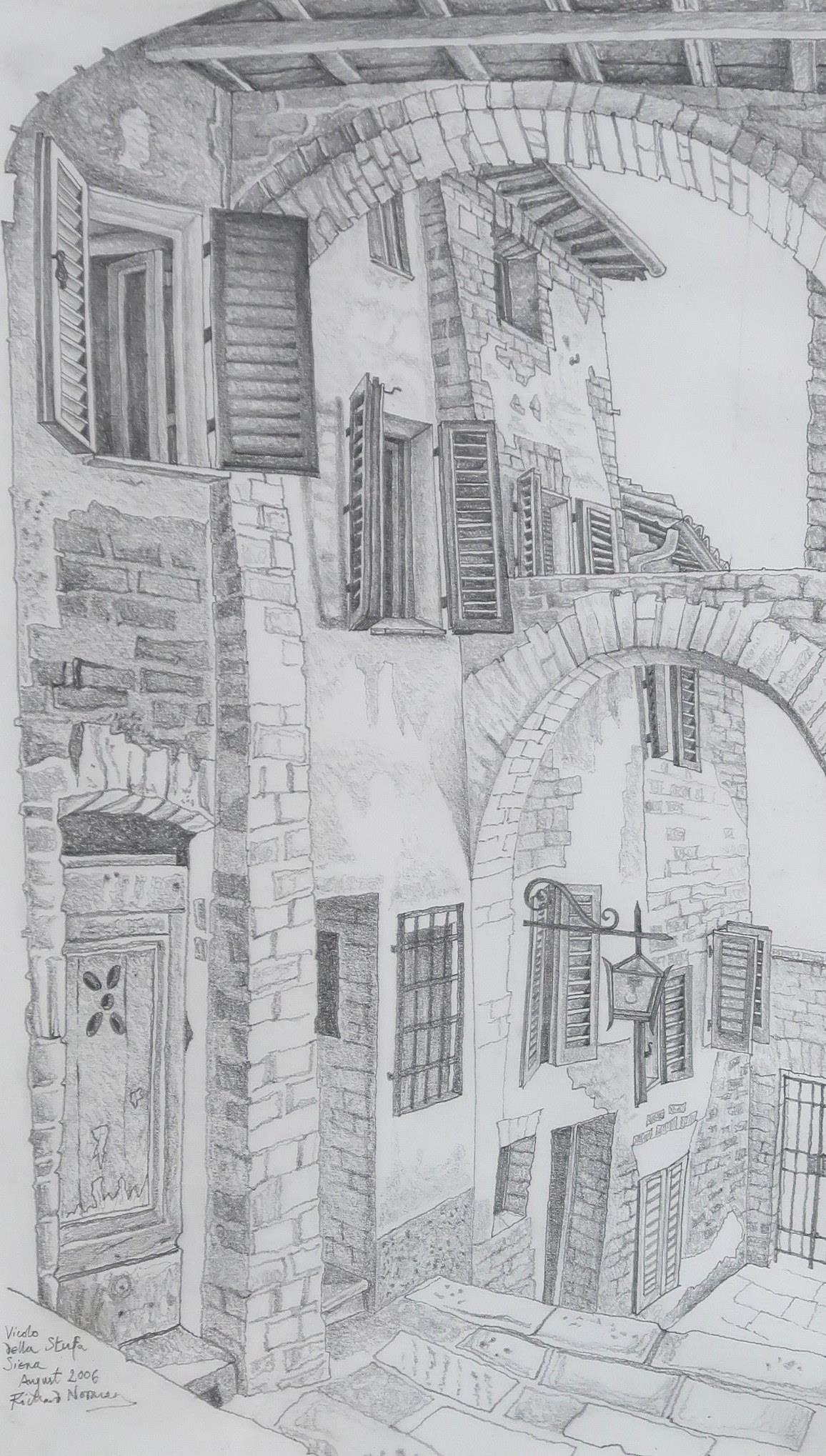 HARRY KEIR The piper, signed, pen and ink, 40 x 30cm, and th ...