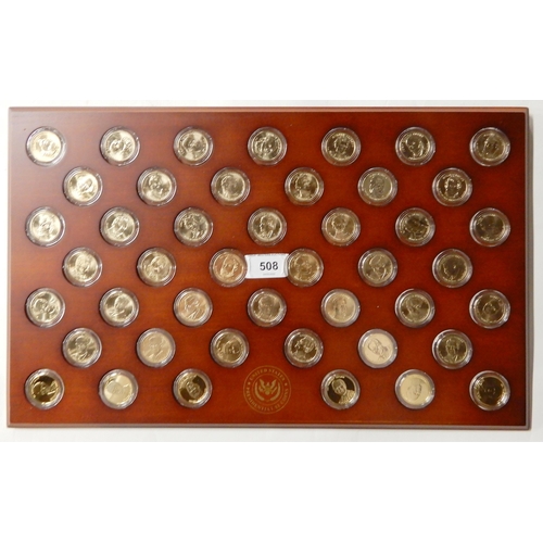 The Danbury Mint US Presidential $1 Dollar Coin Collection with 45 ...