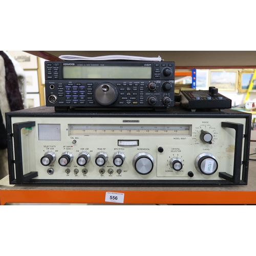 Ham radio equipment: a Kenwood TS-590S All Mode Transceiver, with ...
