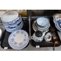 A collection of Scottish pottery including a Possil Pottery washbowl ...