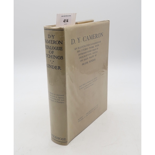 Rinder, Frank D.Y. Cameron: An Illustrated Catalogue of his Etched Work ...