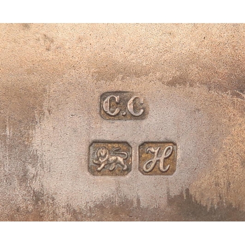 A silver cigarette case, by Colen Hewer Cheshire, Chester, of ...