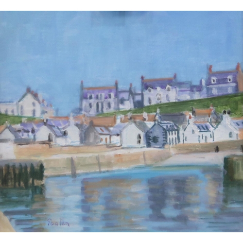 DELNY GOALEN (SCOTTISH 1932-2023) FINDOCHTY Oil on canvas, signed lower ...