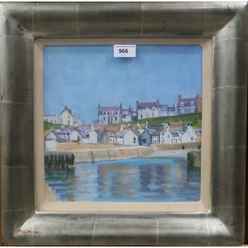 DELNY GOALEN (SCOTTISH 1932-2023) FINDOCHTY Oil on canvas, signed lower ...