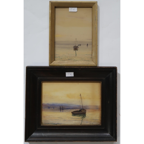 PETER MACGREGOR WILSON R.S.W (1856 - 1928) Evening, signed, watercolour ...