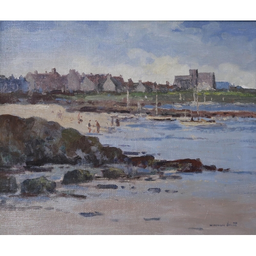 WILLIAM NORMAN GAUNT (BRITISH 1918-2001) IONA Oil on board, signed lower right, 50cm x 60c