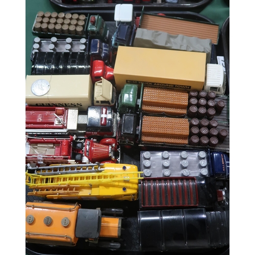 A large and mixed assortment of loose scale model vehicles, to include ...