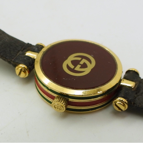 Collection of ladies watches, including an example a gold plated ...
