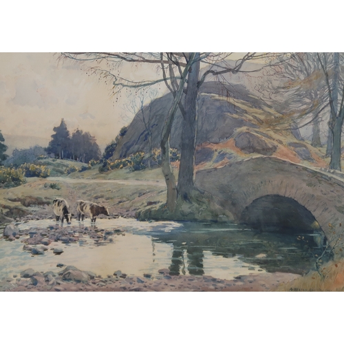 ALFRED HEATON COOPER (BRITISH 1864-1929)SHEPHERD'S BRIDGE, YEWDON ...