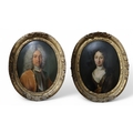 JOHANN RUDOLF HUBER (SWISS 1668-1748)MALE PORTRAIT FROM THE STEIGER ...