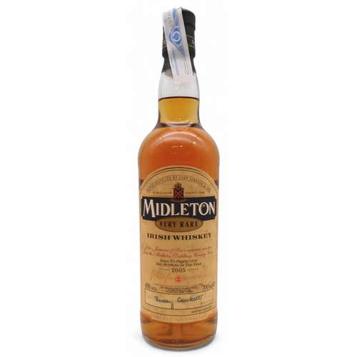 MIDLETON VERY RARE IRISH WHISKEY bottled in 2005, with original wooden ...