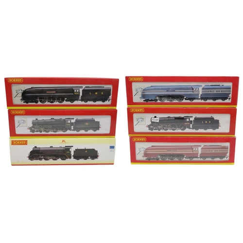 Five boxed Hornby Super Detail 00-gauge locomotives: R2258 BR 4-6-0 ...