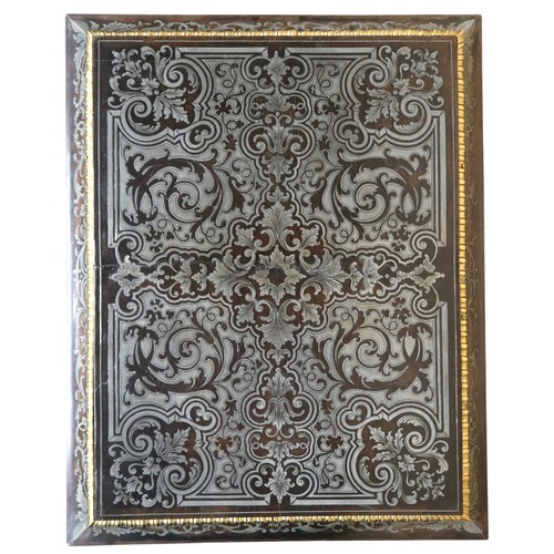 A LOUIS PHILIPPE ORMOLU MOUNTED PEWTER INLAID ROSEWOOD BOULLE LADIES ...