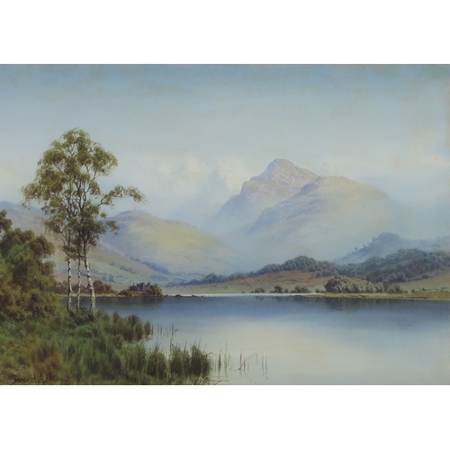DONALD A. PATON (BRITISH 1879-1949)SILVER MORN, LOCH AWE WITH KILCHURN ...