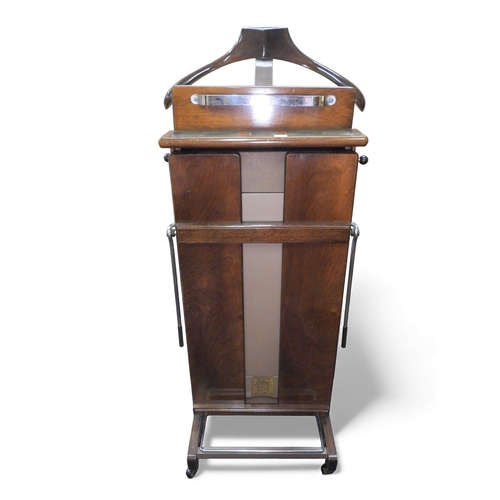 A lot comprising a mid 20th century "Corby" trouser press/valet stand ...
